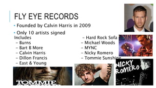 Research into existing music labels | PPT