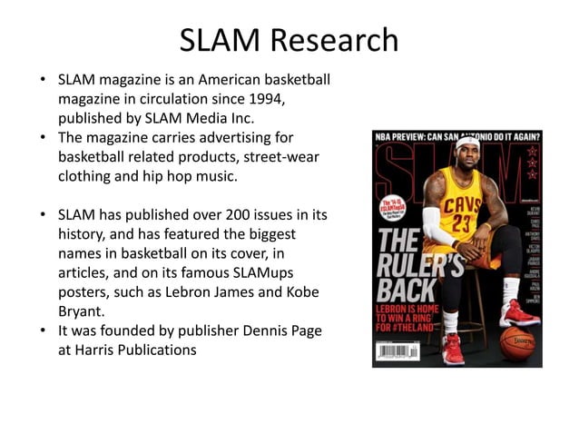 Research into existing sport magazines | PPTX