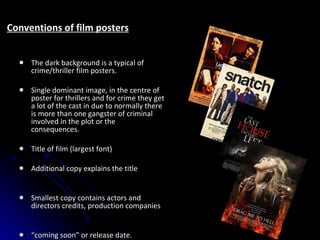 Research Into Film Posters | PPT