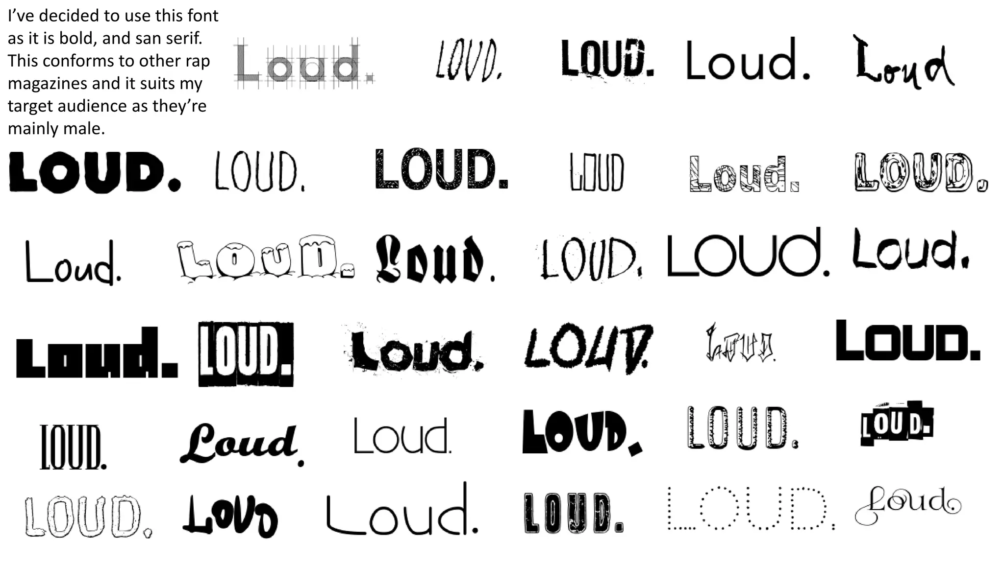 Research into fonts | PPTX