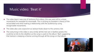 Research into michael jackson | PPTX