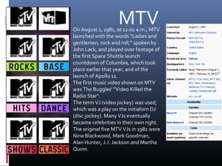 Research into Music Channels | PPT