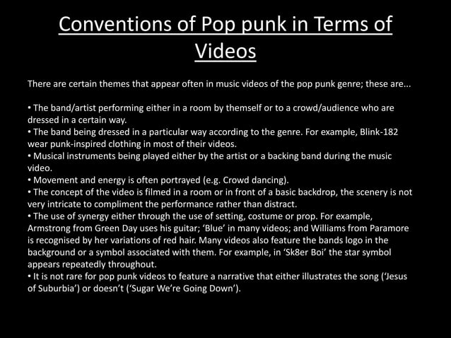 Research into music genres | PPT