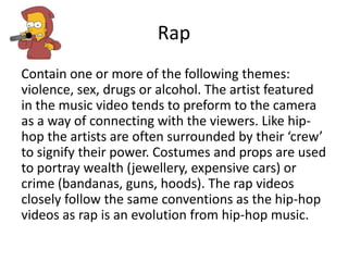 Research into music genres | PPT