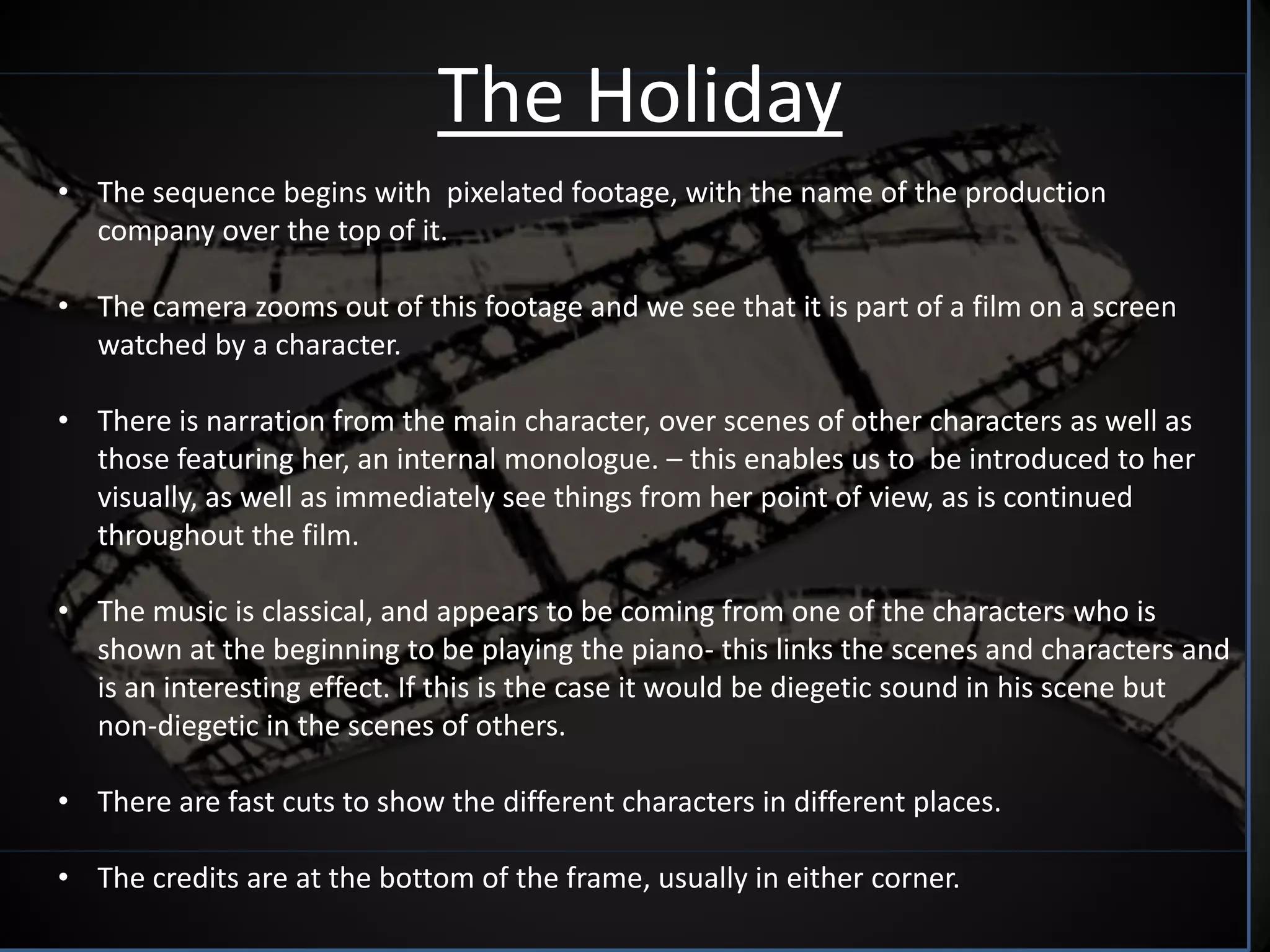 Research into opening credits | PPTX