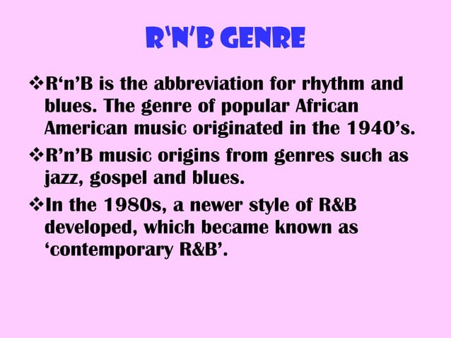 Research into our chosen genre | PPT