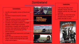 Research into our subgenre | PPTX | Horror | Genres