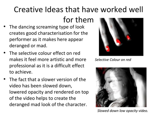 Research into past students work | PPT