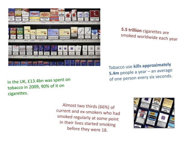 Research into smoking topic | PPTX
