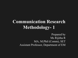 Research and its types | PPTX