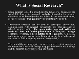 Research and its types | PPTX