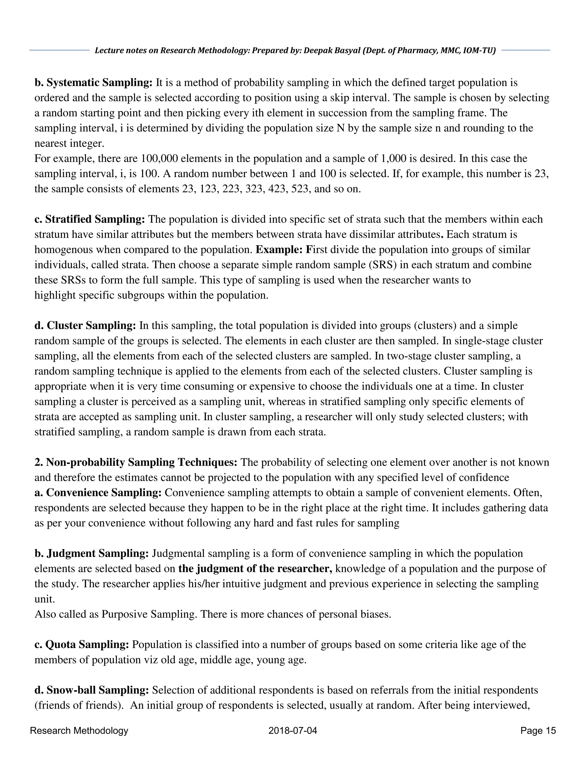 Research Methodology | PDF