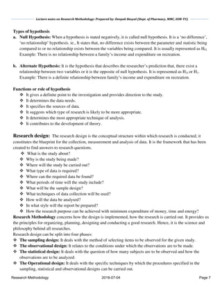 Research Methodology | PDF