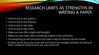Research Is As Research Does | PPT