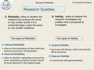 Research lecture 1 | PPT