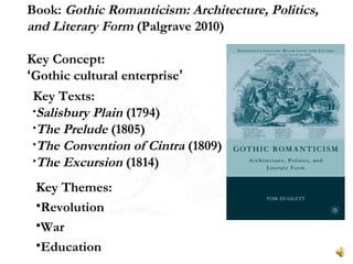 Gothic Romanticism: Research Led Teaching Presentation | PPS