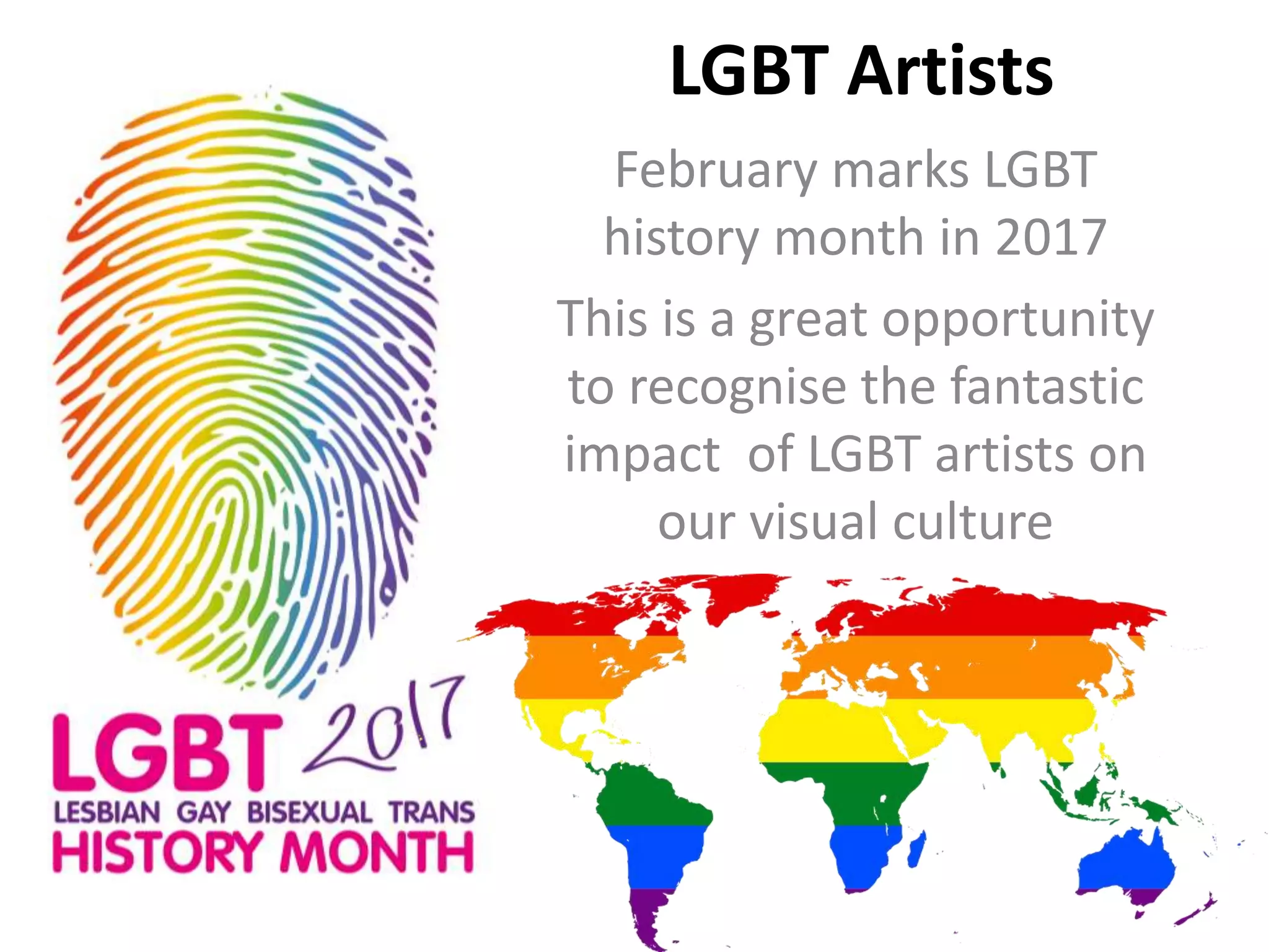 LGBT history month research lesson 2017 | PPT