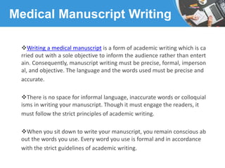 Medical Research Paper Formatting Tips | PPT