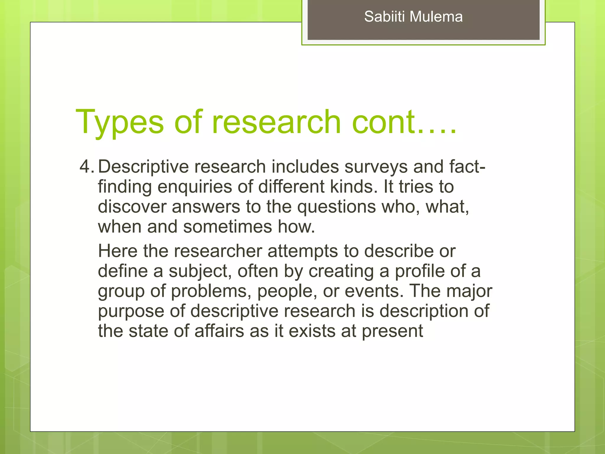 Research methods | PPT