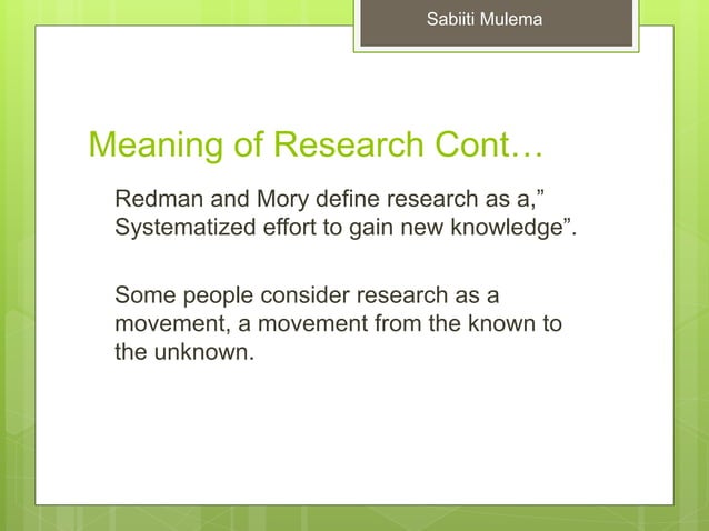 Research methods | PPT