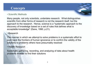 Research method ch01 introduction | PDF