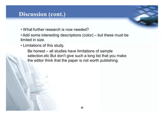 Research method ch02 structure of thesis | PDF