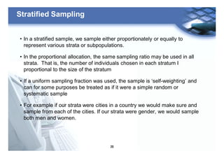 Research method ch06 sampling | PDF