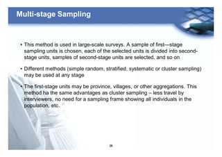 Research method ch06 sampling | PDF