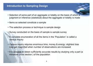 Research method ch06 sampling | PDF