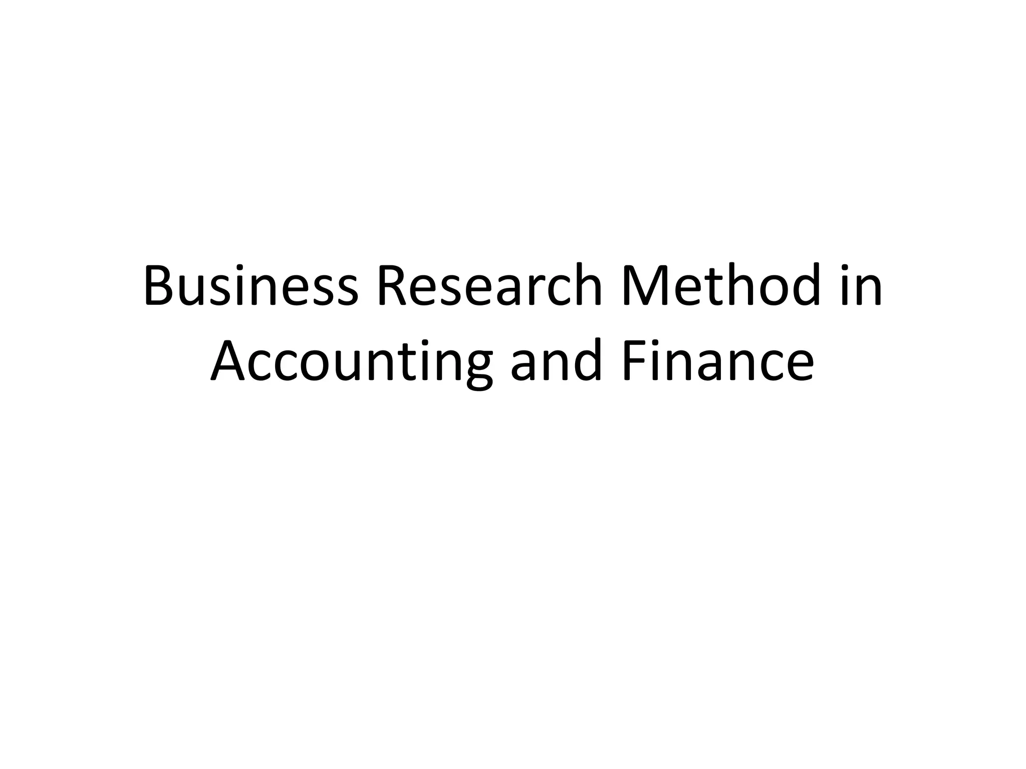 Research method chapter 1 | PPT