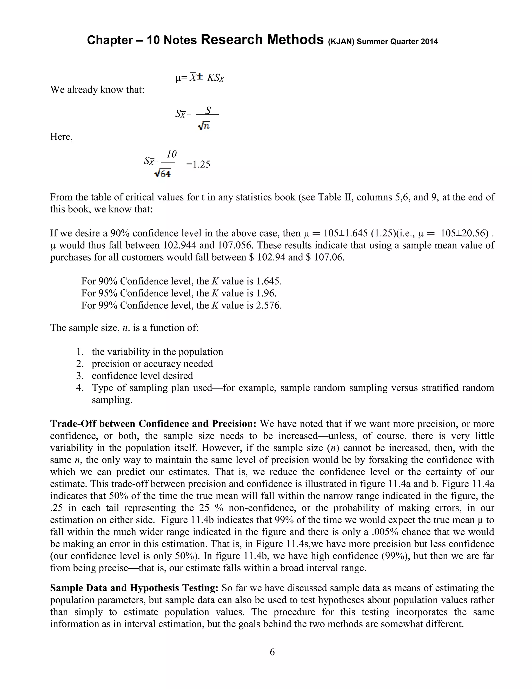 Research Method EMBA chapter 10 | PDF | Physics | Science