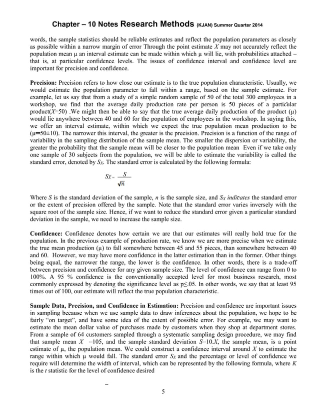 Research Method EMBA chapter 10 | PDF | Physics | Science
