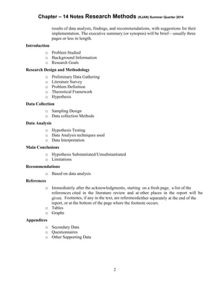 Research Method EMBA chapter 14 | PDF