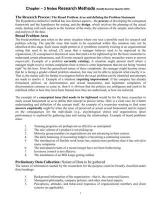 Research method EMBA chapter 3 | PDF | Business | Business and Finance