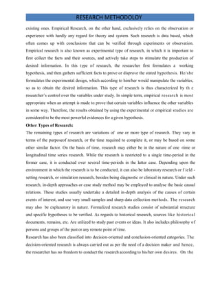 RESEARCH METHODLOGY LECTURE FOR GRADUATE | PDF