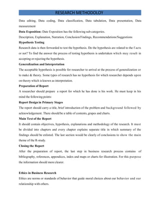 RESEARCH METHODLOGY LECTURE FOR GRADUATE | PDF