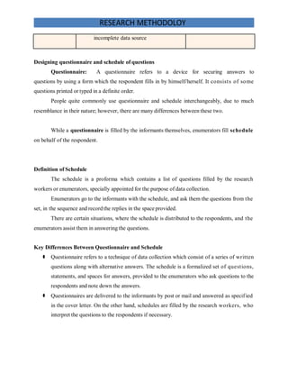 RESEARCH METHODLOGY LECTURE FOR GRADUATE | PDF