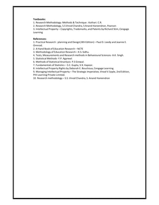 RESEARCH METHODLOGY LECTURE FOR GRADUATE | PDF