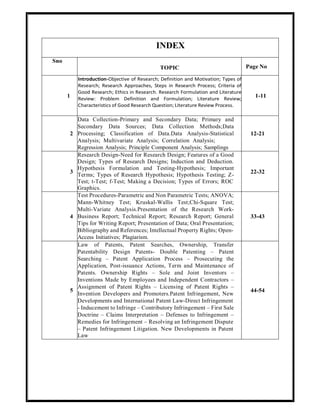 RESEARCH METHODLOGY LECTURE FOR GRADUATE | PDF