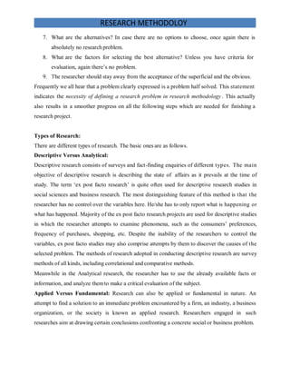 RESEARCH METHODLOGY LECTURE FOR GRADUATE | PDF