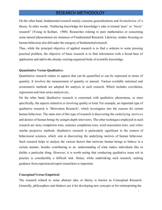 RESEARCH METHODLOGY LECTURE FOR GRADUATE | PDF