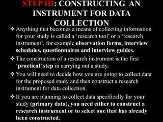 The Research Process: A quick glance | PPTX