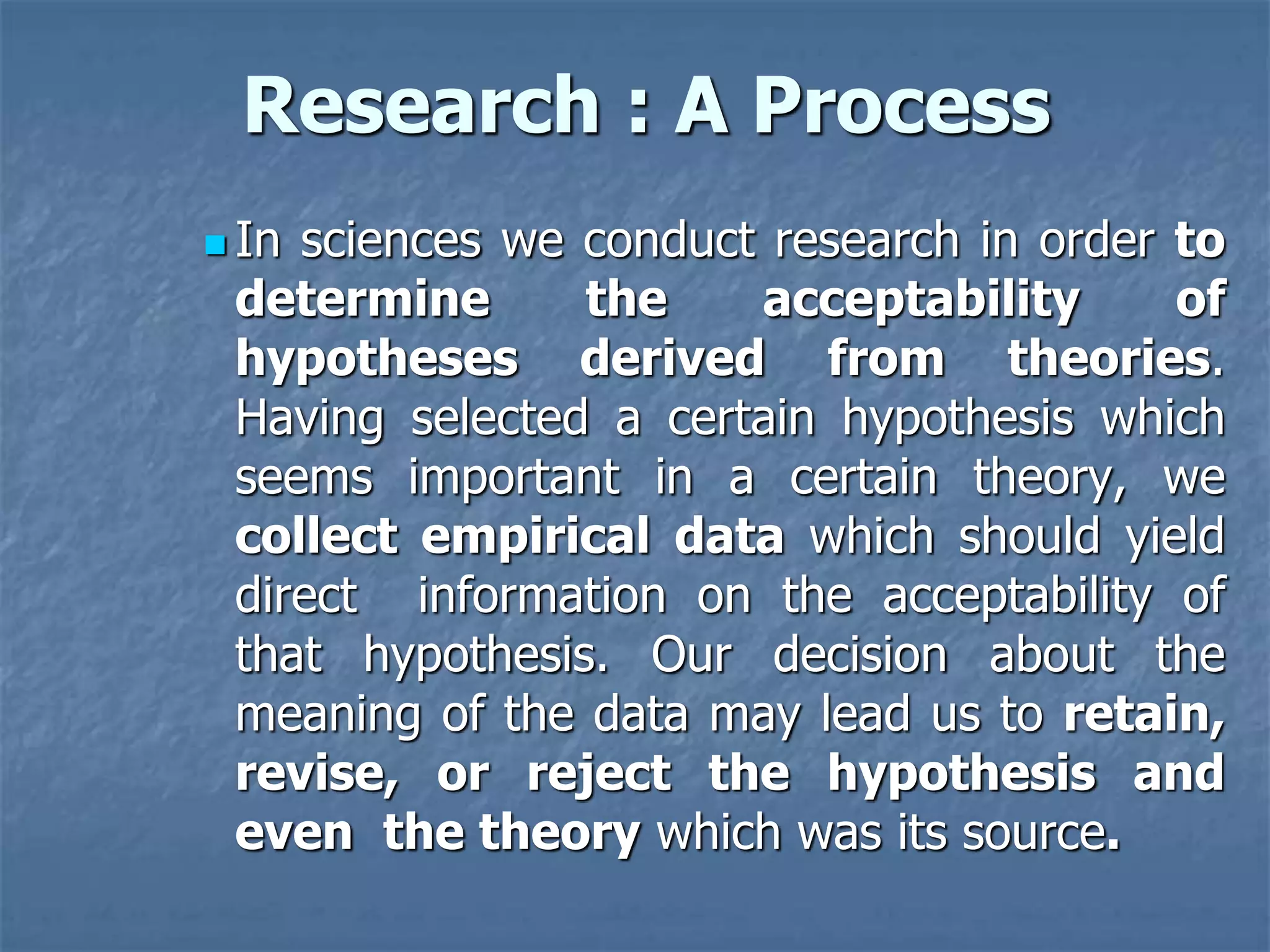 Overview of Quantitative research by Prof Rajbir Singh. | PPT