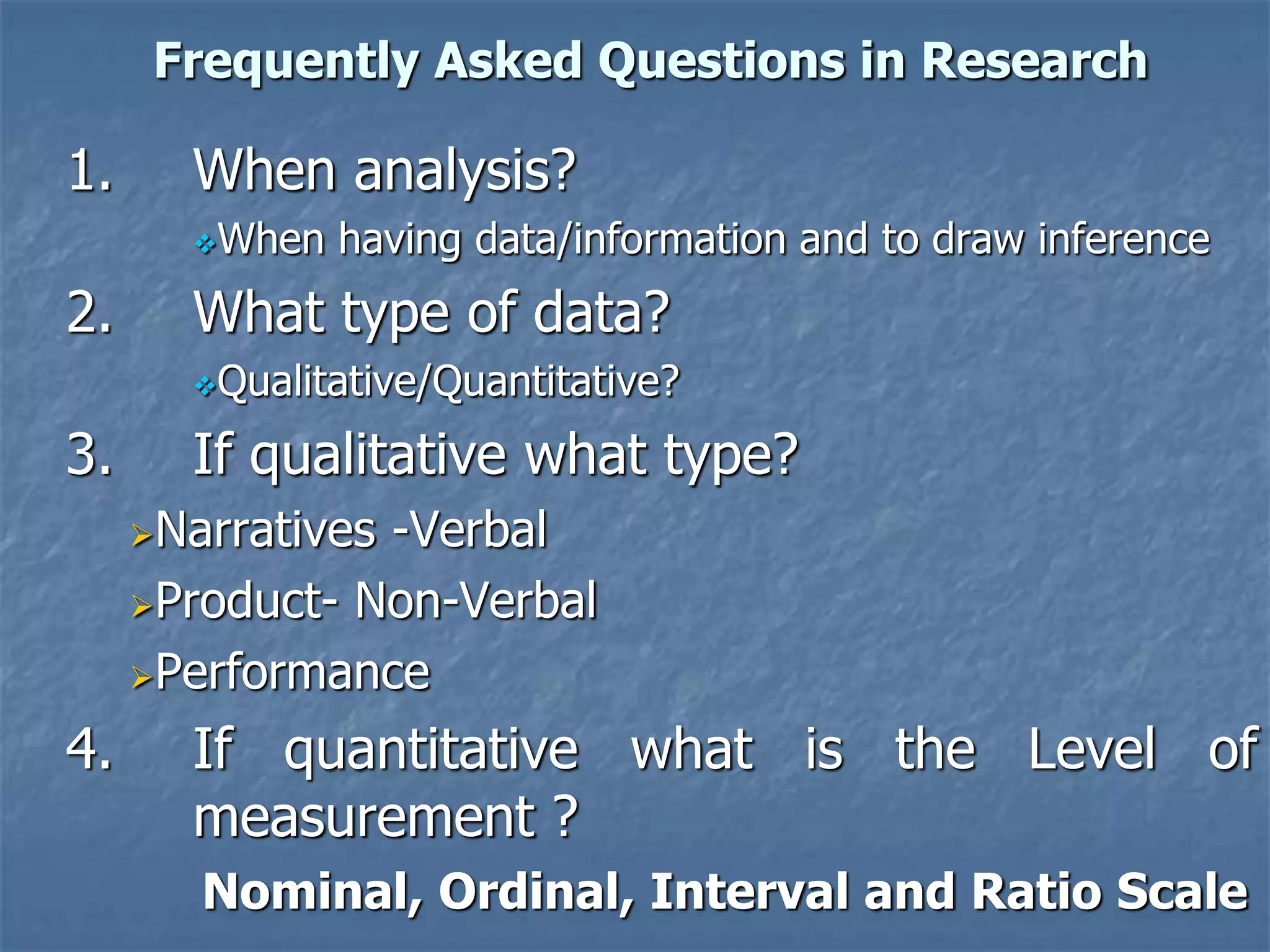 Overview of Quantitative research by Prof Rajbir Singh. | PPT | Free ...