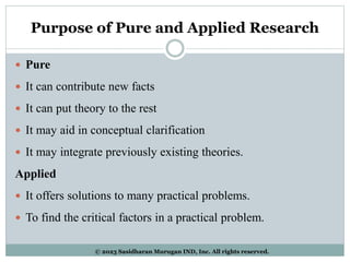 Research Methodology | PPT
