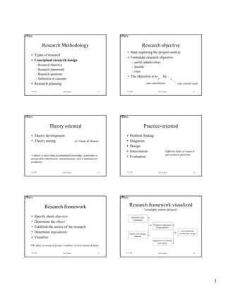 Research methodology | PDF