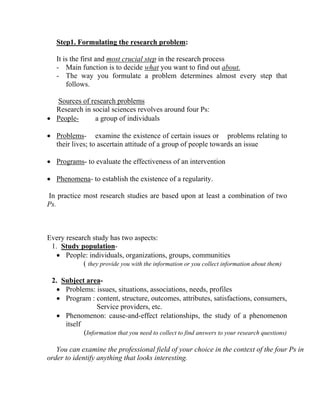 Research methodology | PDF