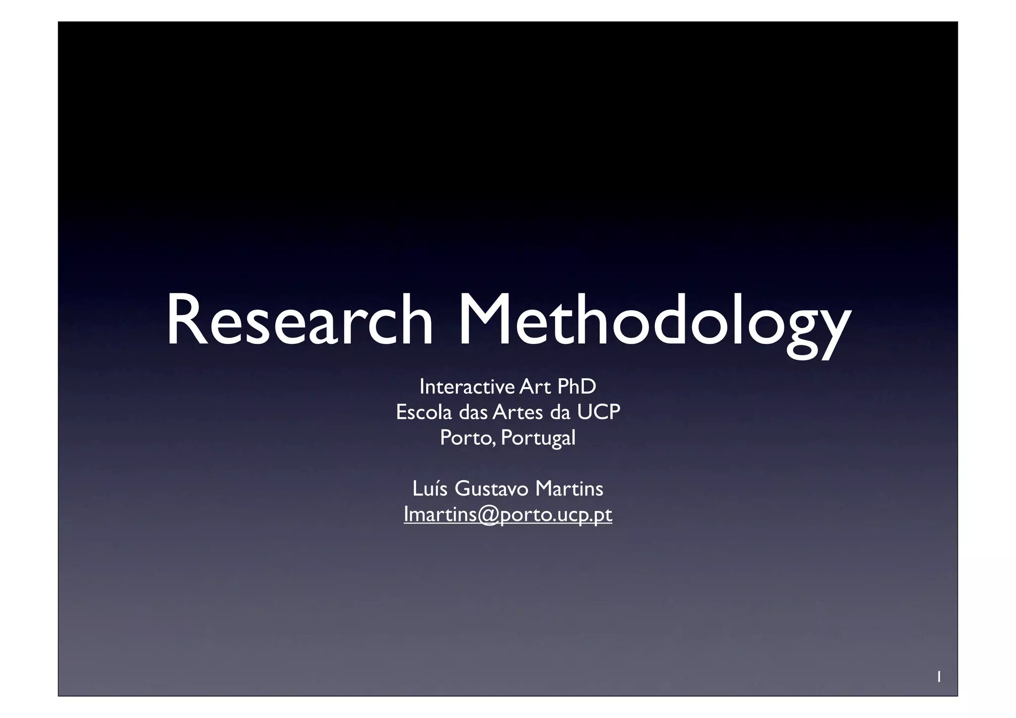 Research methodology - What is a PhD? | PDF