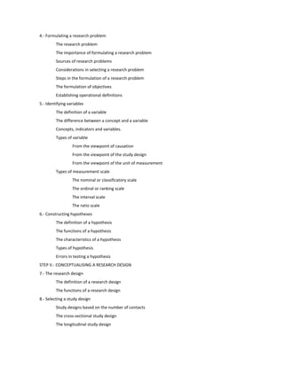 Research methodology | DOCX | Science