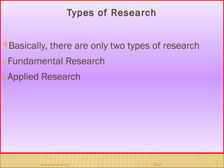 Research methodology | PPT